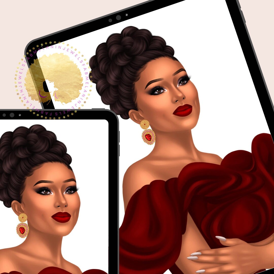 Diva 71 | Diva Head Canvas | Diva Head Wreath | Black Woman Art Print ...