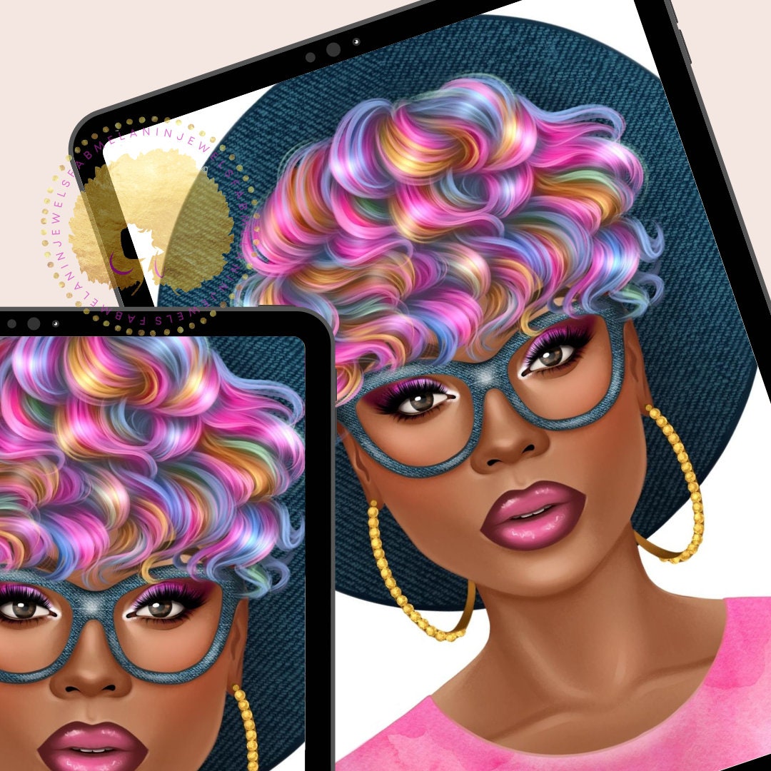 Diva 73 | Diva Head Canvas | Diva Head Wreath | Black Woman Art Print ...