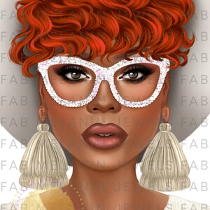 Diva 72 | Diva Head Canvas | Diva Head Wreath | Black Woman Art Print ...