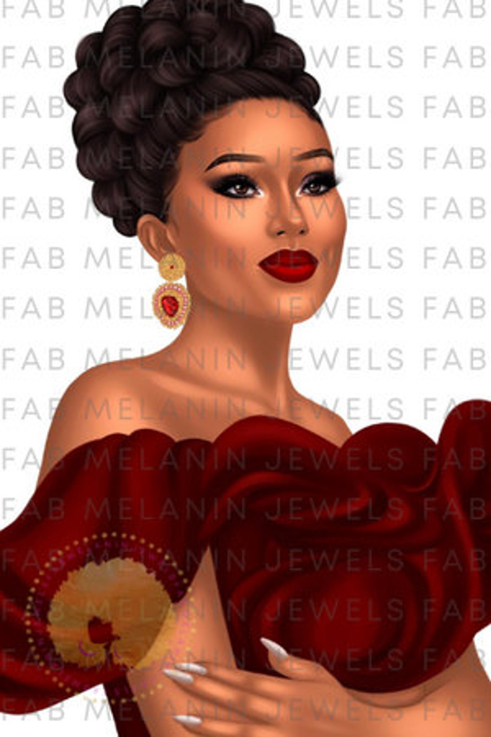 Diva 71 Diva Head Canvas Diva Head Wreath Black Woman - Etsy