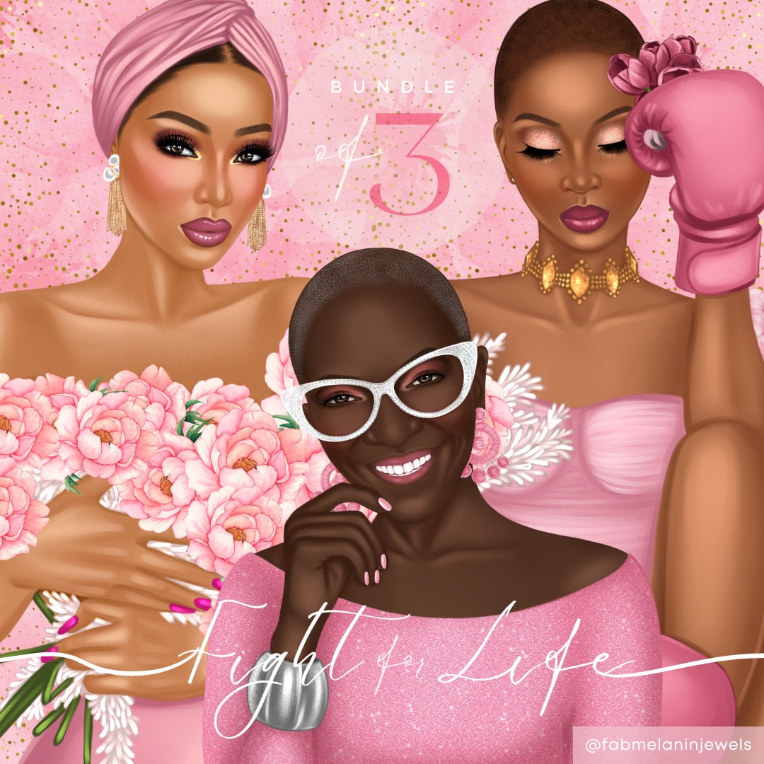 Fight for Life Diva Bundle | Diva Head Canvas | Diva Head Wreath ...