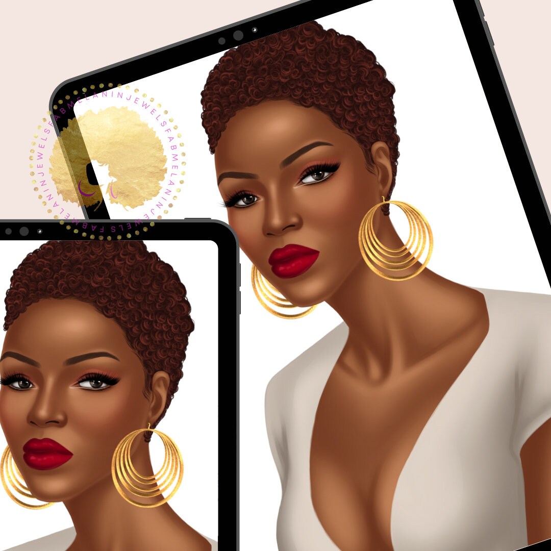 Diva 95 | Diva Head Canvas | Diva Head Wreath | Black Woman Art Print ...