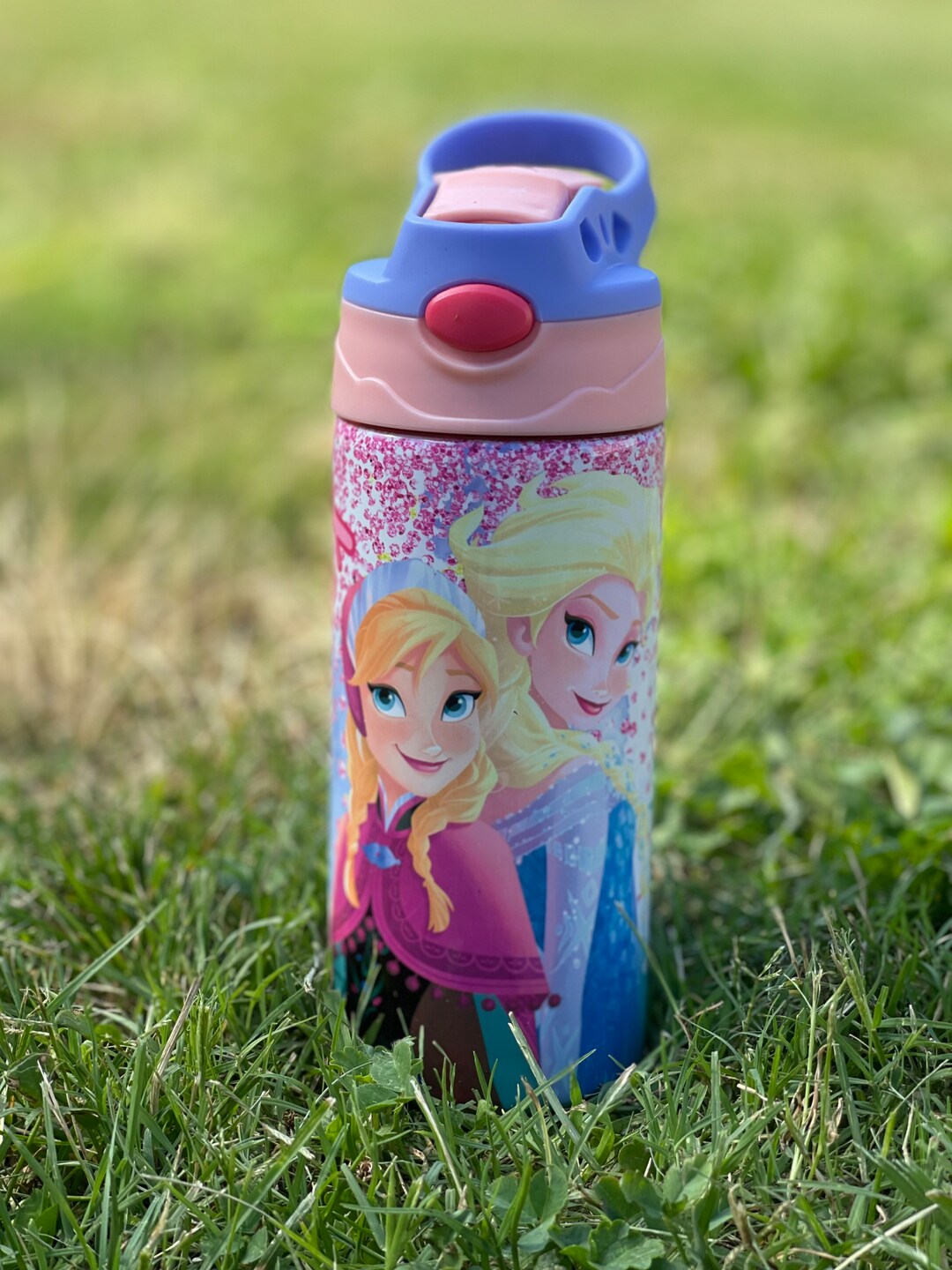 Frozen Sippy Cup Elsa and Ana Cup Frozen Tumbler Frozen - Etsy