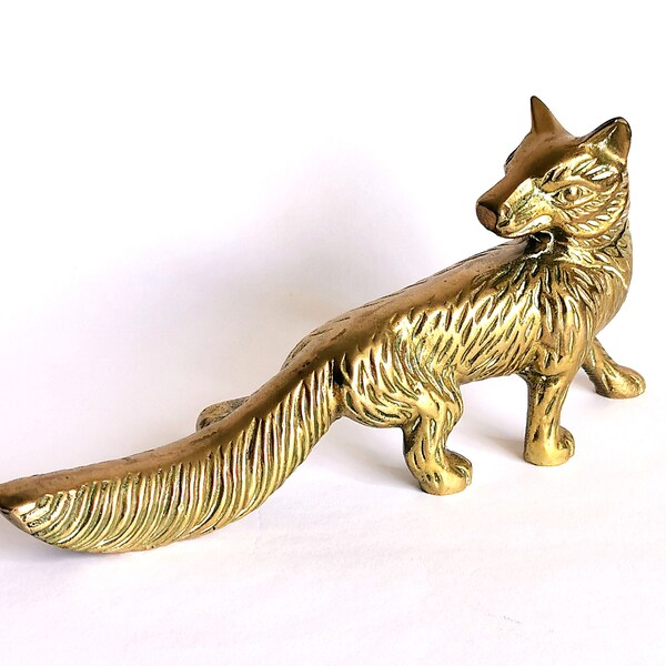 Fox Figurine - Etsy UK