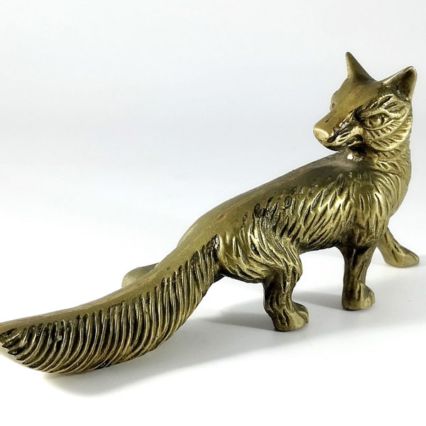 Brass Fox - Etsy