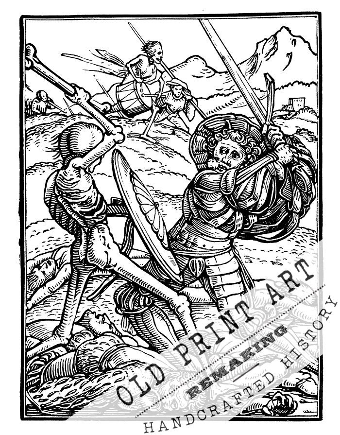 49 Stunning Illustrations of Danse Macabre / Totentanz / Dance of Death ...