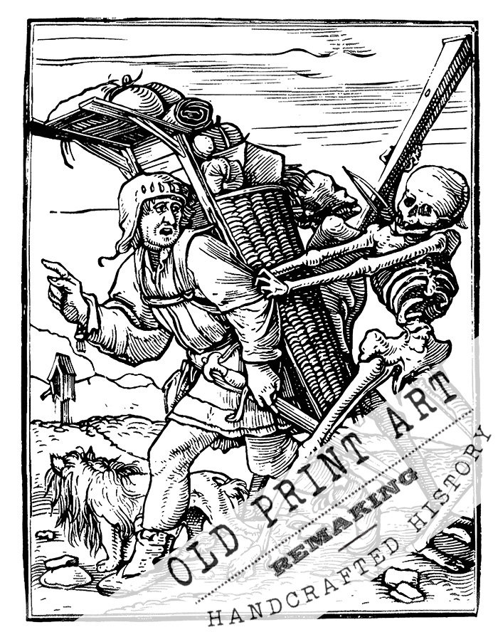 49 Stunning Illustrations of Danse Macabre / Totentanz / Dance of Death ...