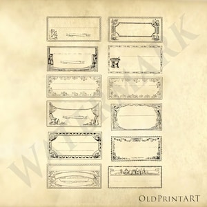 Labels / Tags From the 1800's - General Store, Drugstore, Apothecary ...