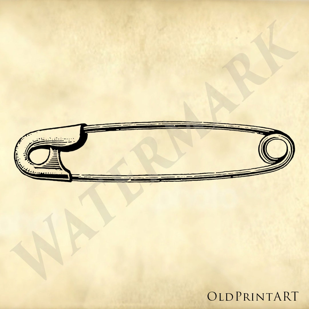 Nursery Pin Vintage Old Illustration Printable Download Clip Art Image ...