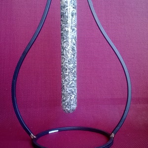 Unique Wine Bottle Shadow With Tube Filled Shredded Money. Recycled ...