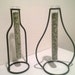 Unique Wine Bottle Shadow With Tube Filled Shredded Money. Recycled ...