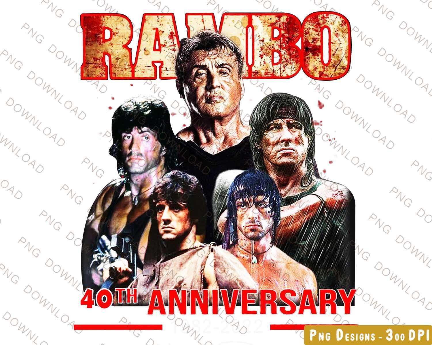 Rambo 40th Anniversary Download Prints, Rambo 40th Anniversary Digital ...