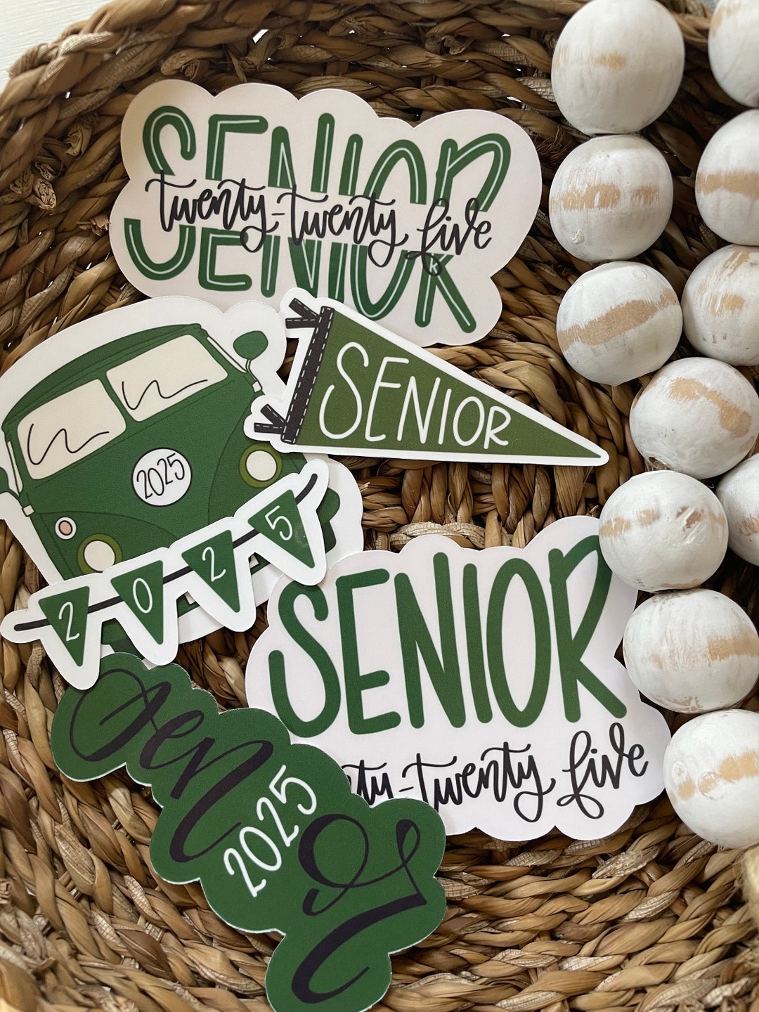 SENIOR Year Sticker Pack, Class of 2025 - Etsy