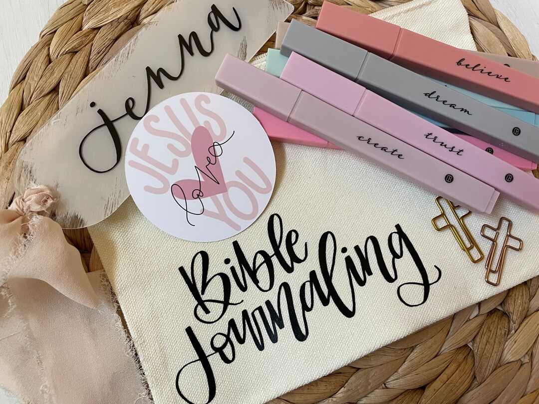 Bible Journaling Kit, Bible Kit - Etsy