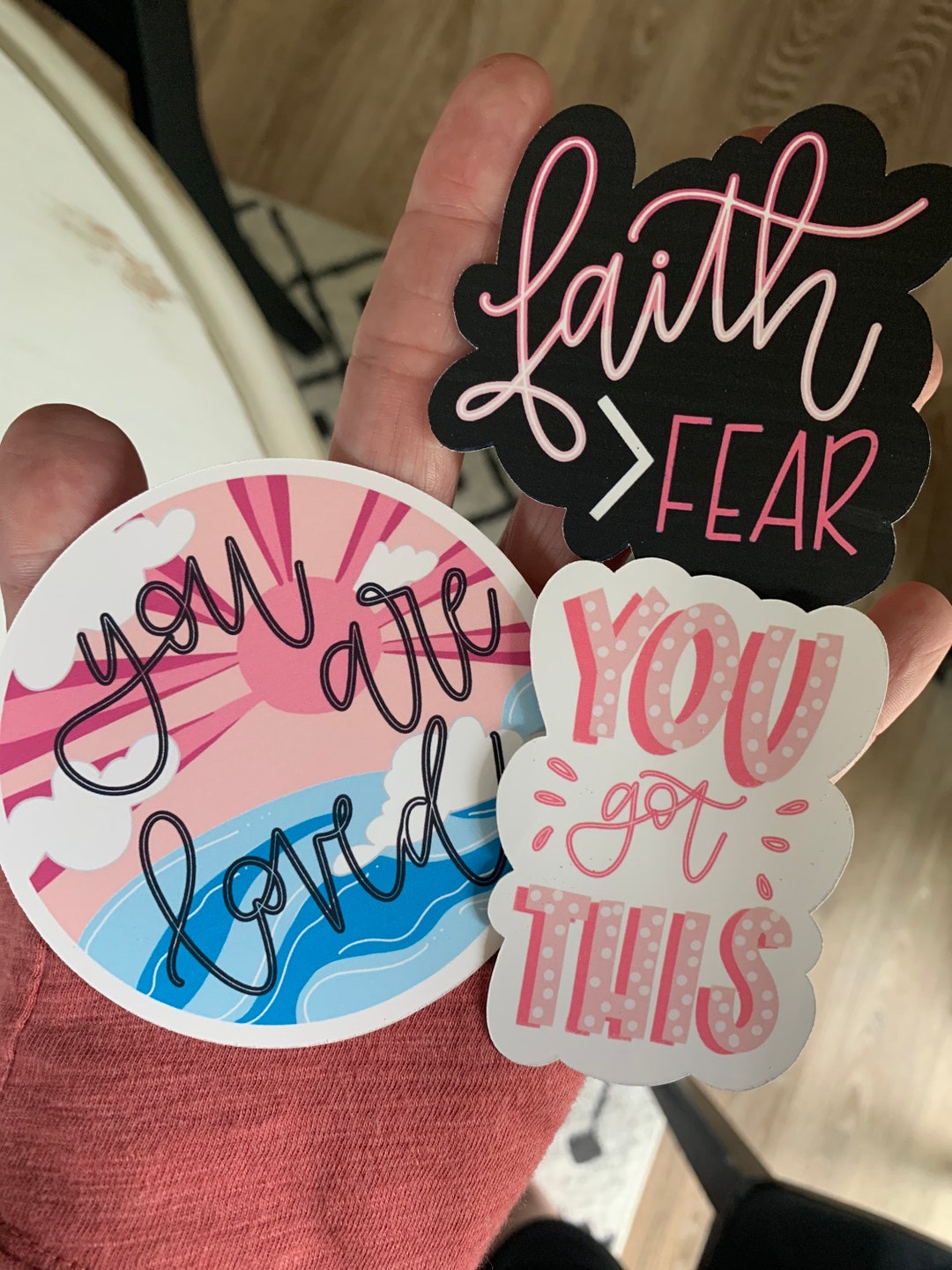 Faith Sticker Set - Etsy