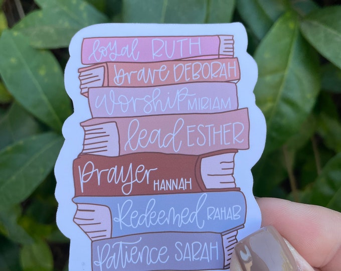 Women of the Bible Sticker , Faith Sticker - Etsy