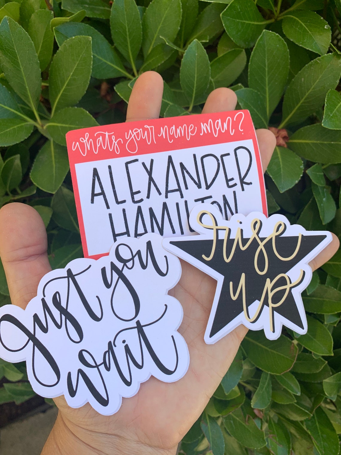 Hamilton Inspired Sticker Pack | Etsy