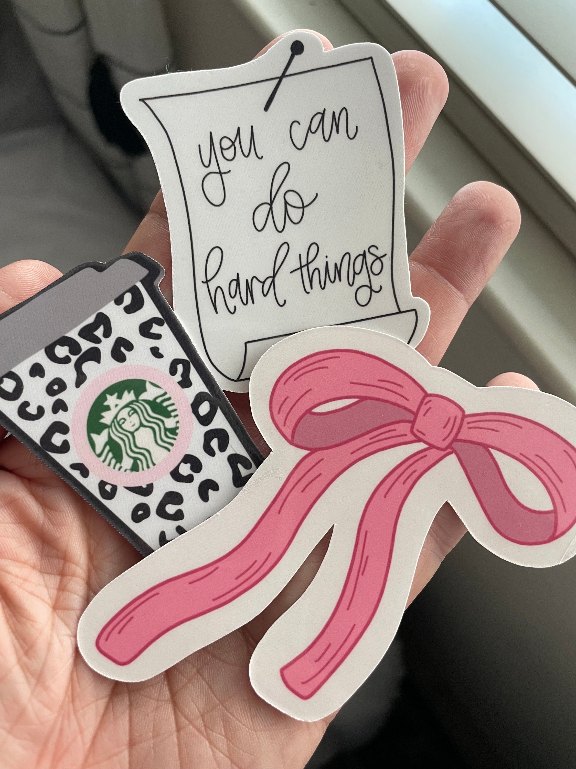 You Can Do Hard Things Sticker Set - Etsy