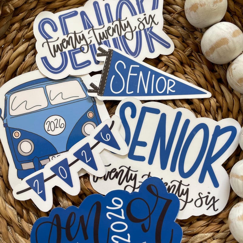Senior Year 2026 Sticker - Etsy