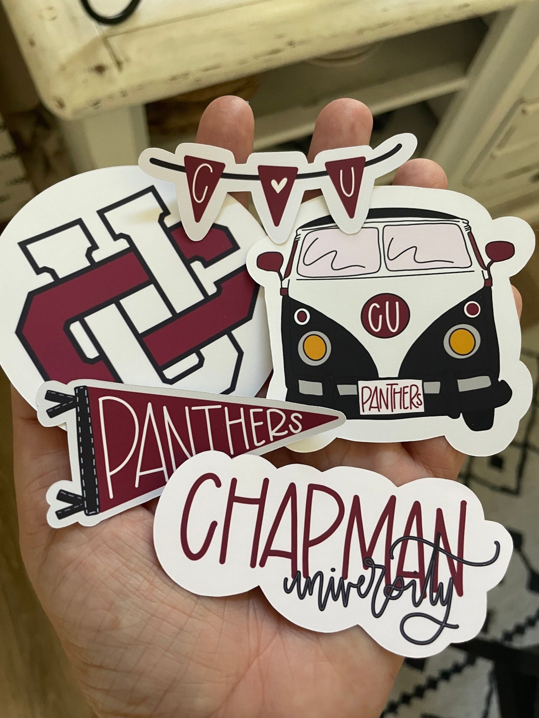 Chapman University Sticker Pack, Chapman Stickers - Etsy
