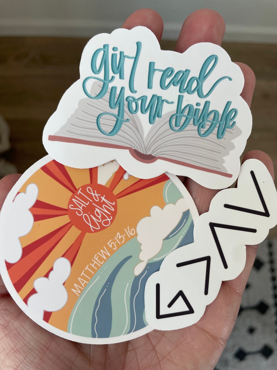 Faith Sticker Pack Small , Bible Sticker Set - Etsy