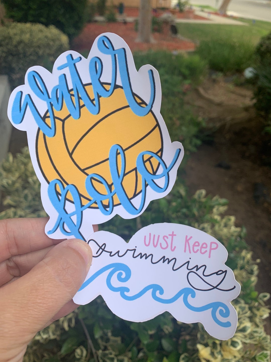 Waterpolo Sticker Set - Etsy