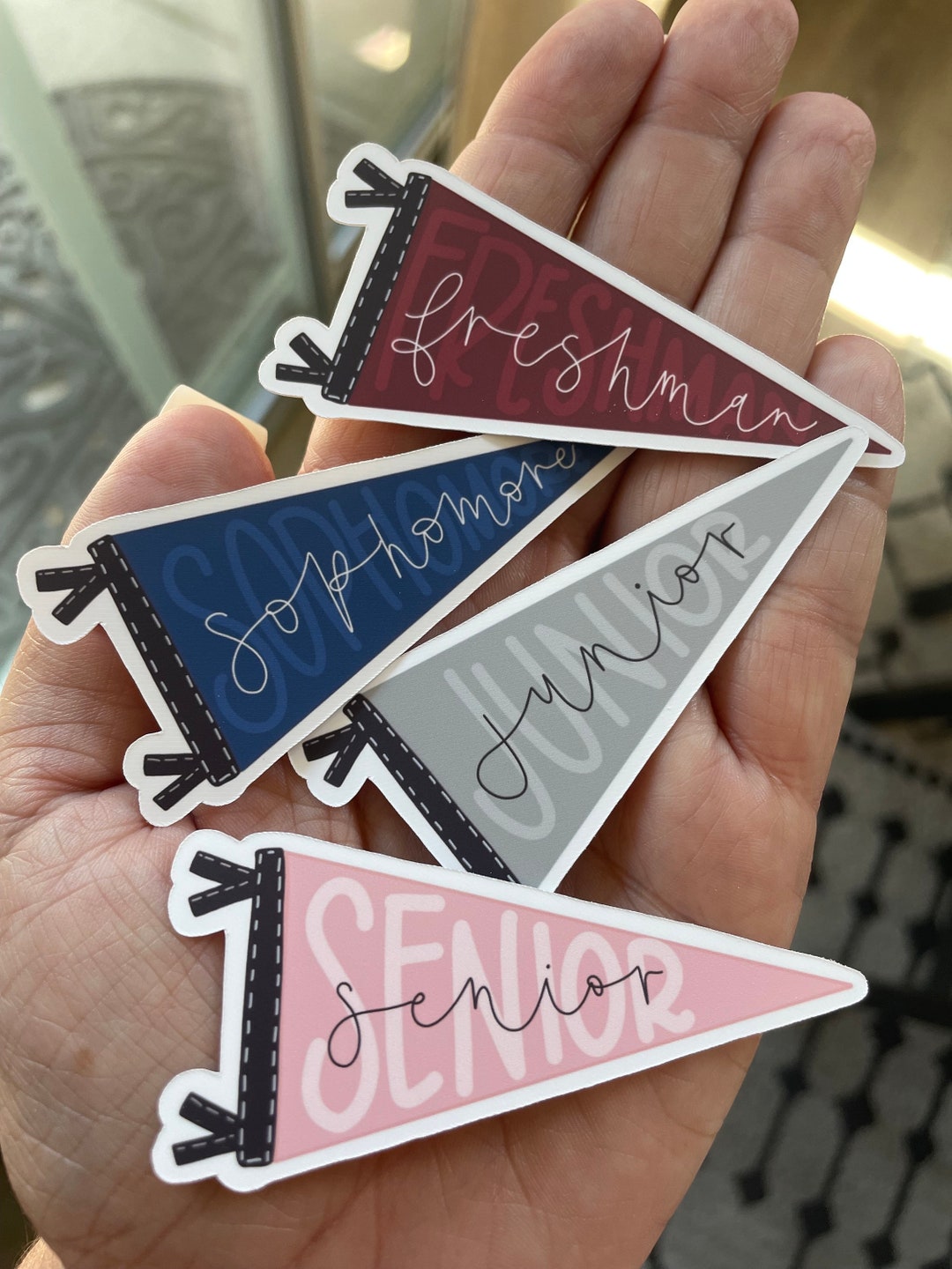 High School Banner Sticker Pack - Etsy