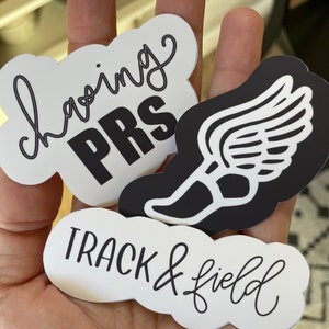 Track Sticker Pack Track and Field Stickers - Etsy