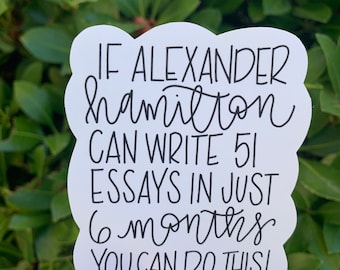 Awesome Wow Sticker | Hamilton Sticker | King George III | Lin-manuel ...