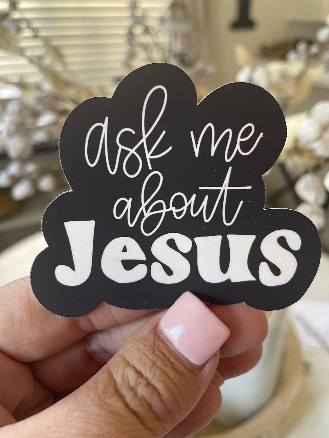 Jesus Sticker - Etsy