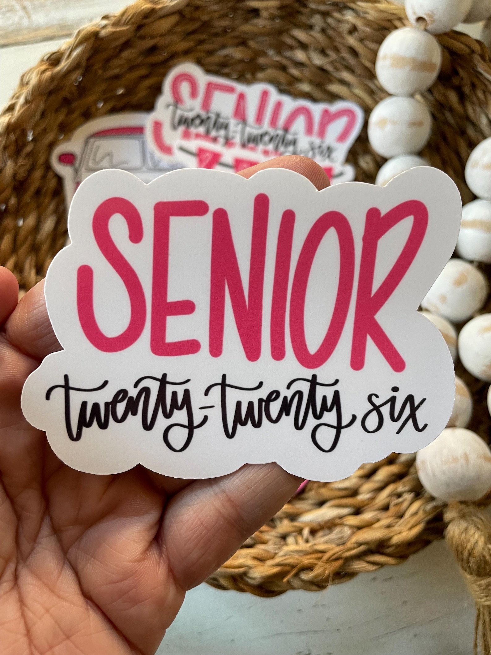 SENIOR Year Sticker Pack, Class of 2026 - Etsy