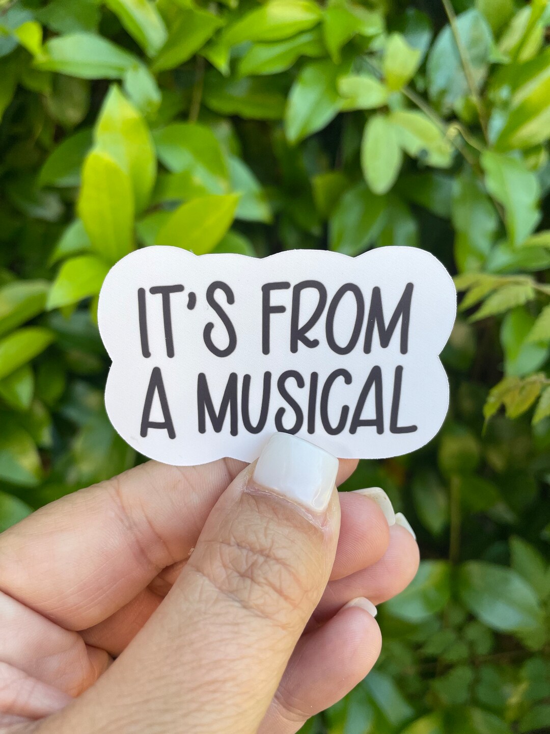 Musical Inspired Sticker , Theatre Sticker - Etsy