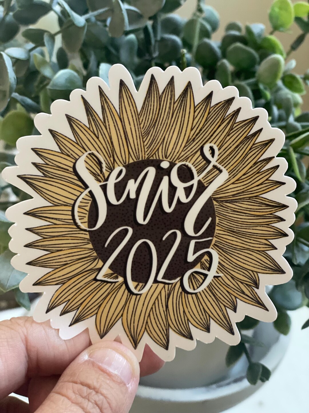 SENIOR Year Sticker , Class of 2025 - Etsy