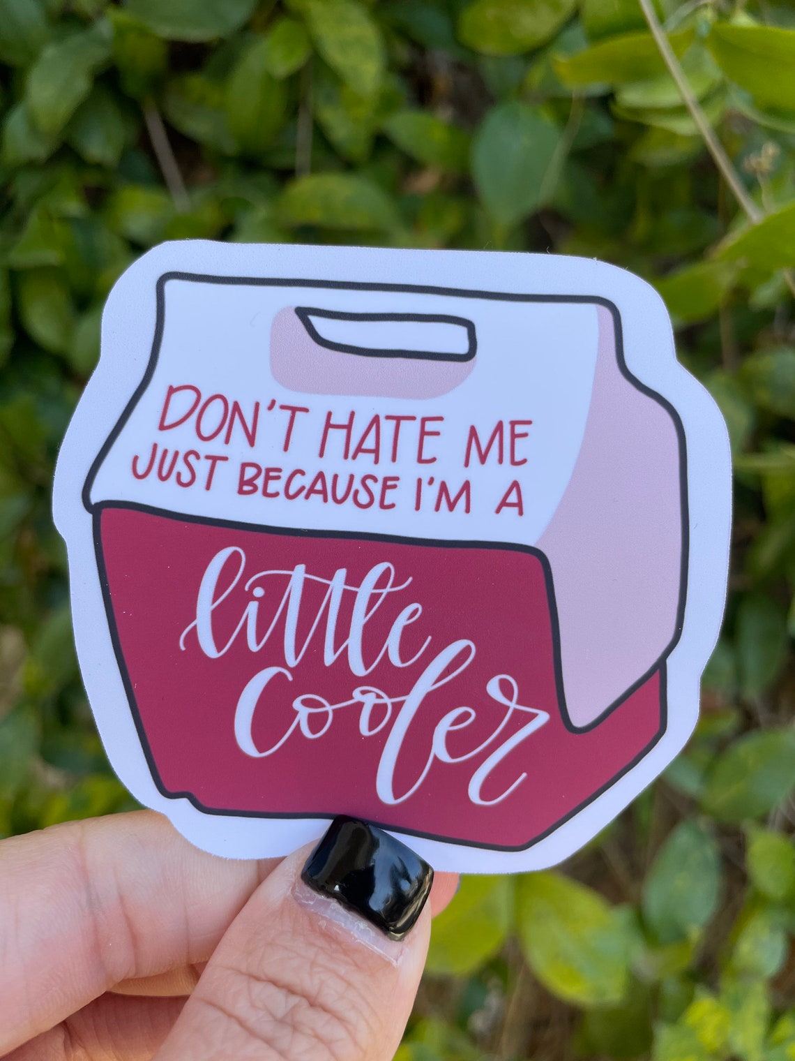 Little Cooler Sticker - Etsy