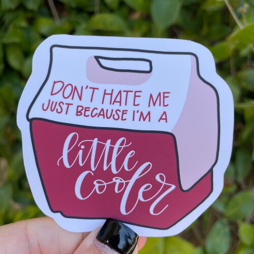 Little Cooler Sticker - Etsy