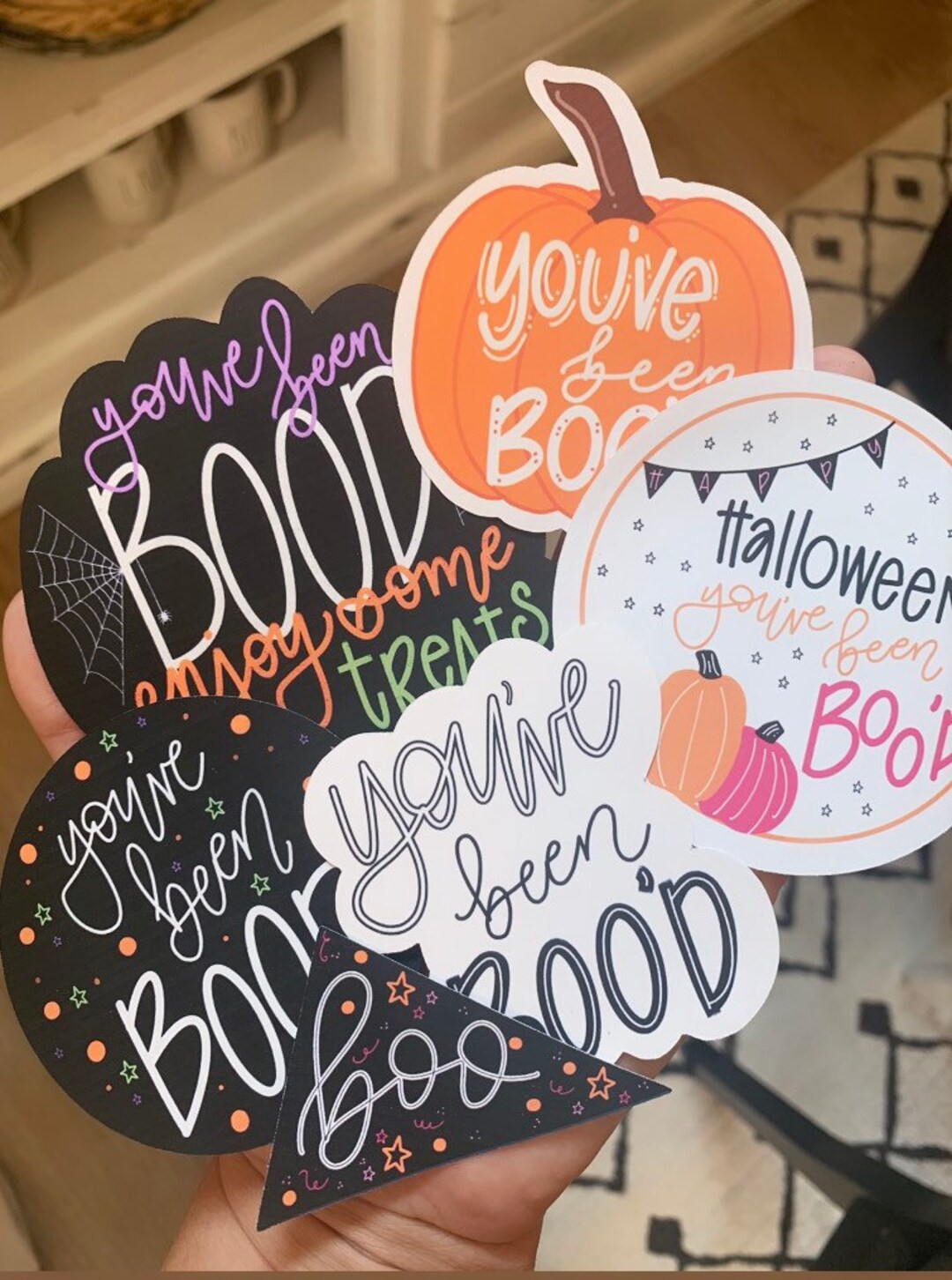 You’ve Been Bood Sticker Pack, Halloween Stickers - Etsy