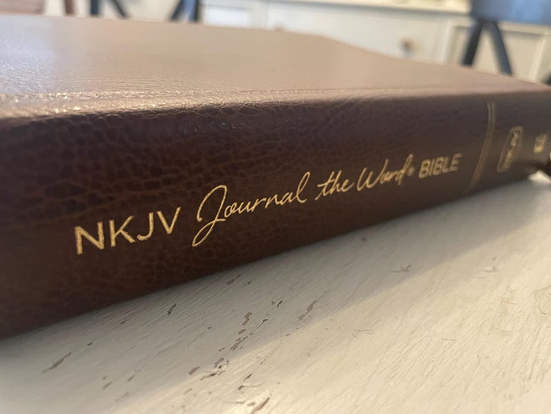 NKJV Bible: Hand-lettered Tabs, Bible Journaling - Etsy
