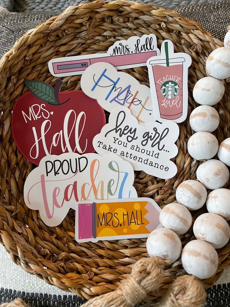 Teacher Sticker Pack Teacher Life Sticker Pack | Etsy