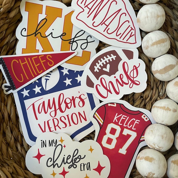 Chiefs Stickers - Etsy