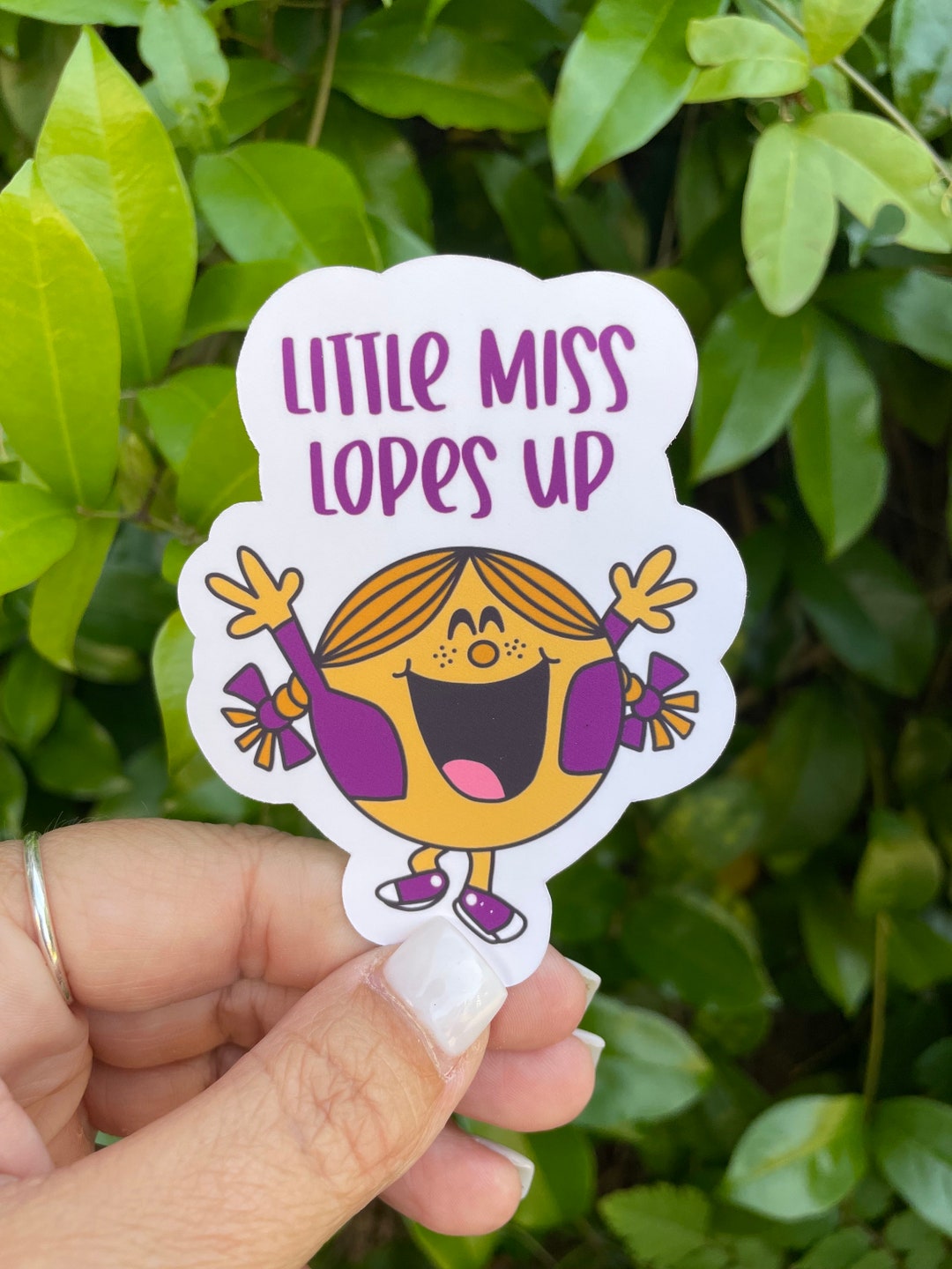LITTLE MISS Sticker, College Sticker, GCU - Etsy