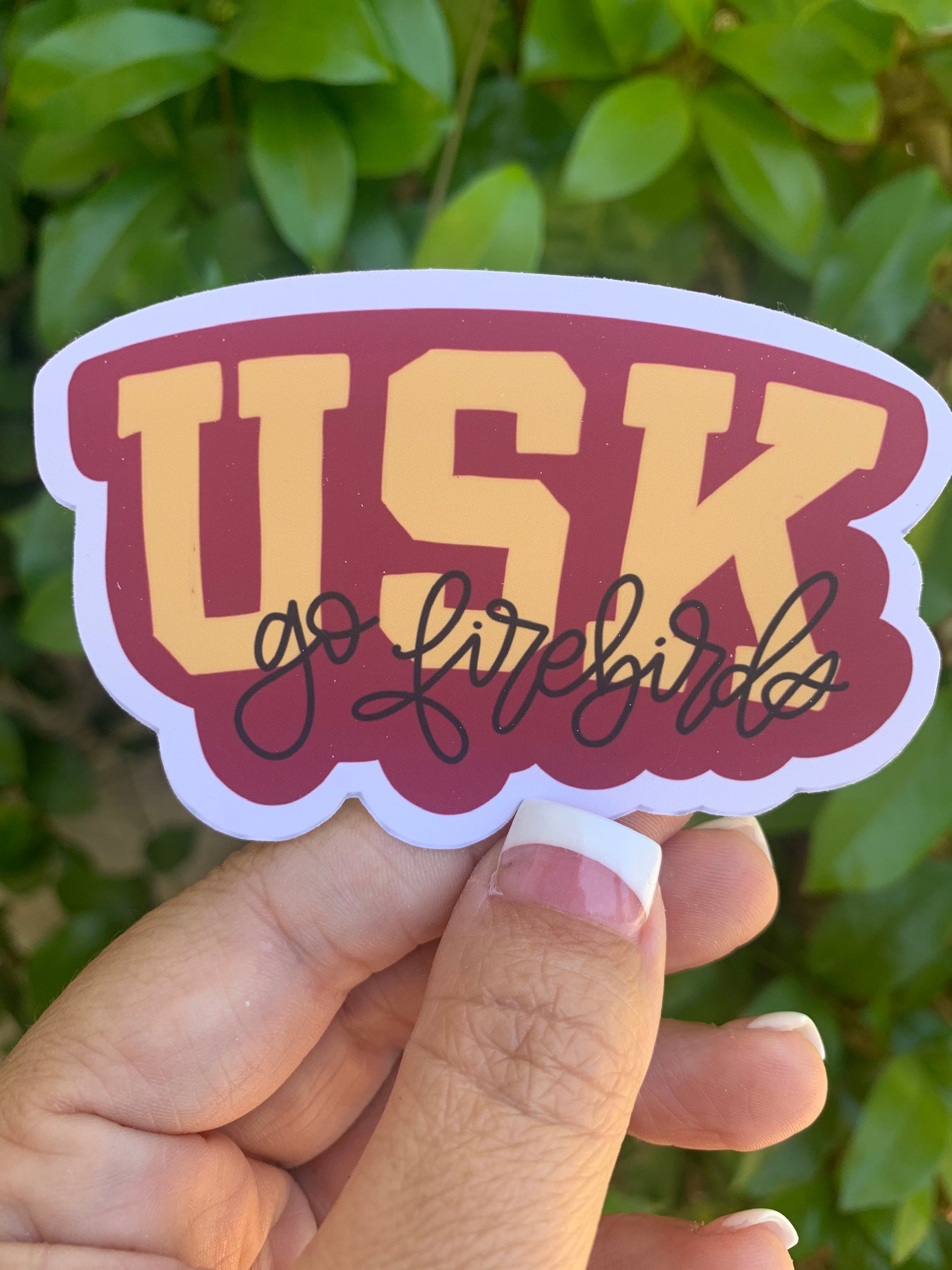 USK sticker College Sticker | Etsy