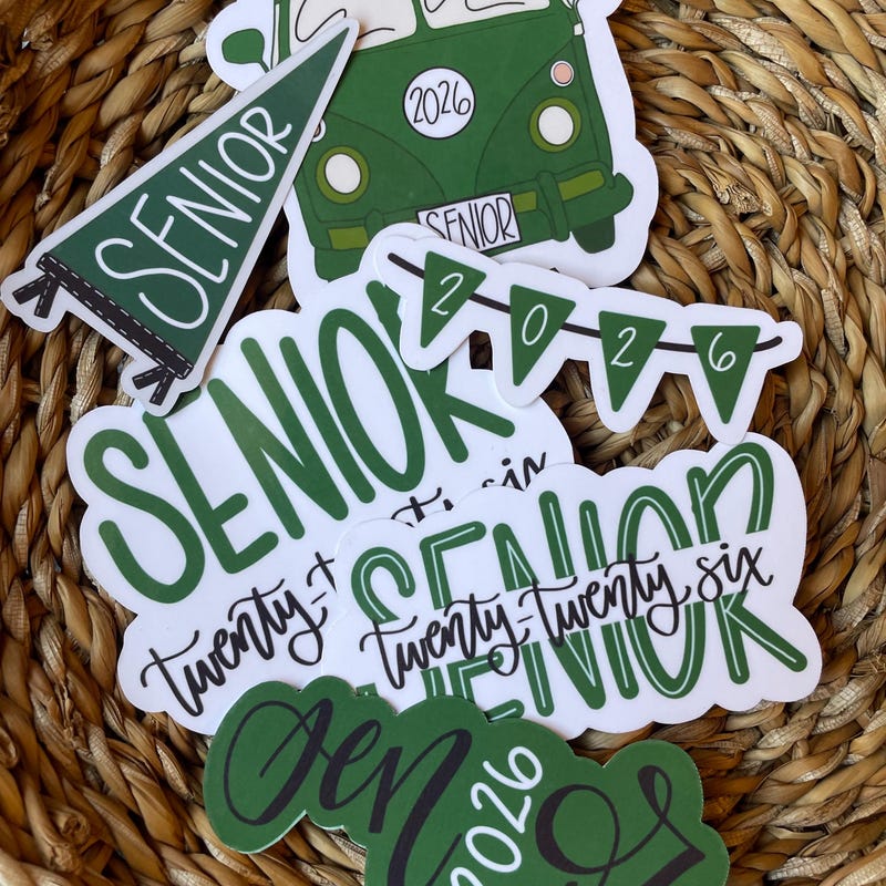 Senior Class 2026 Sticker - Etsy