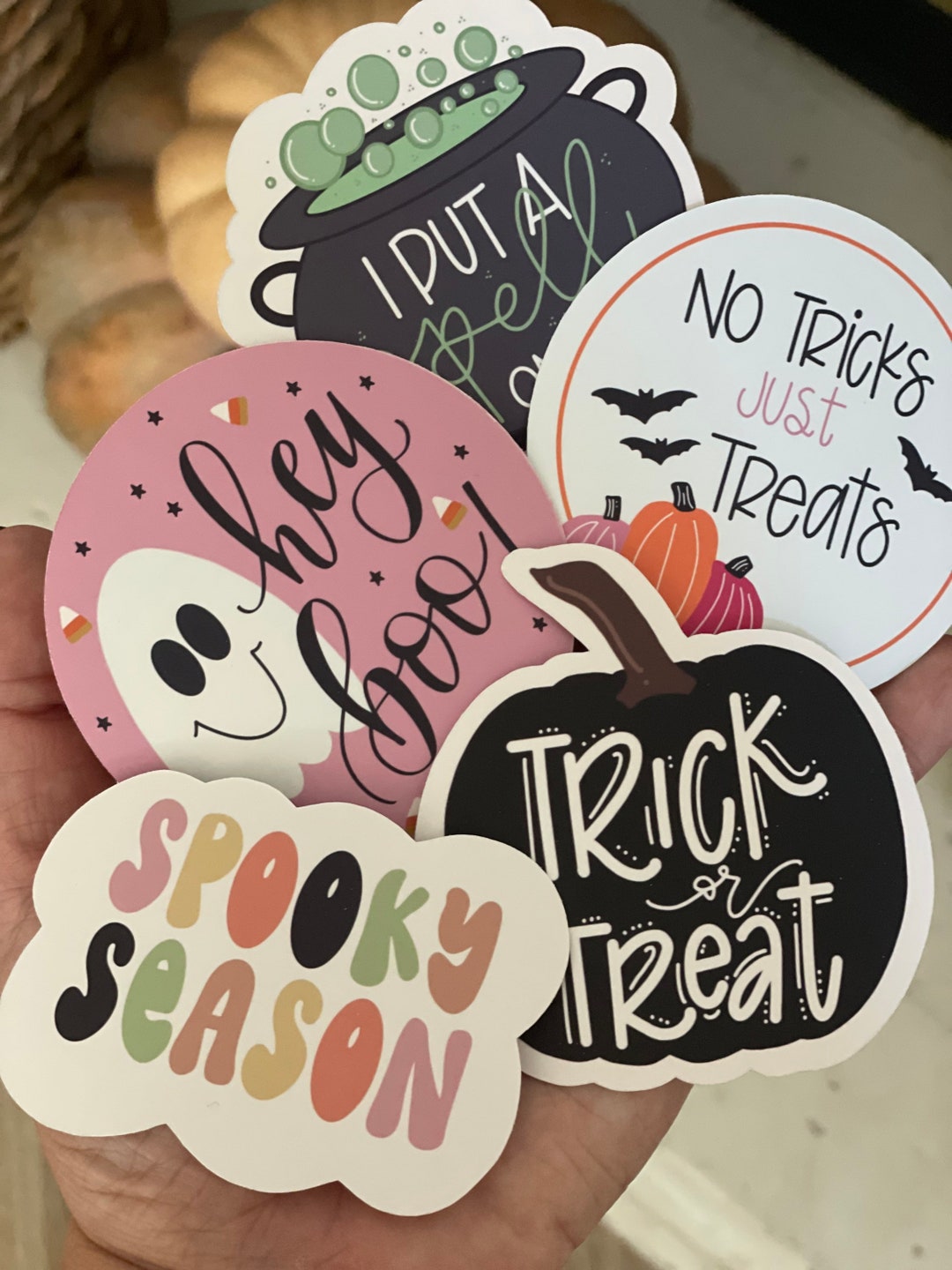 Hey Boo Sticker Pack - Etsy