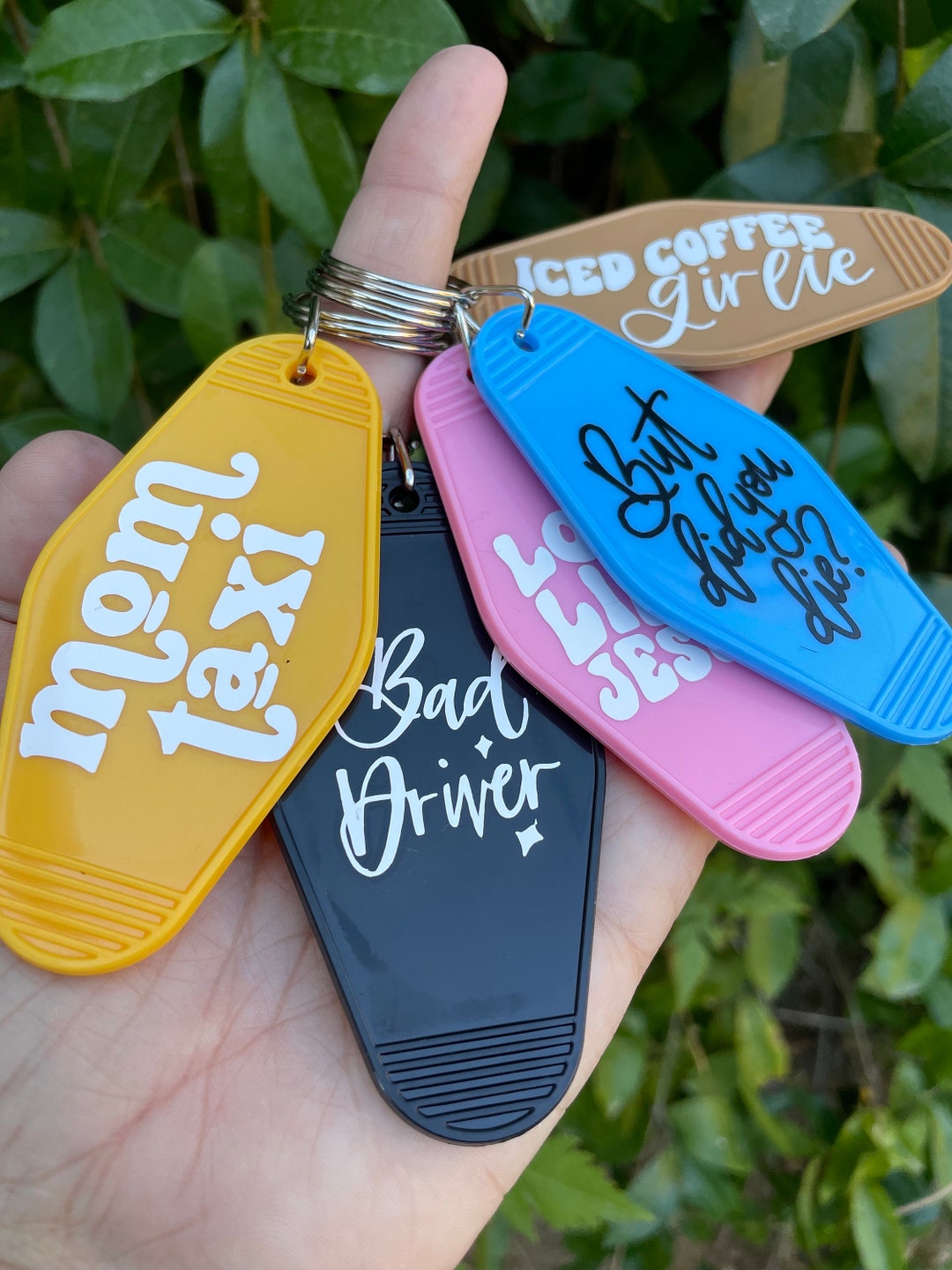 Novelty Hotel Key Chain: Encouraging Quote Keychain - Etsy