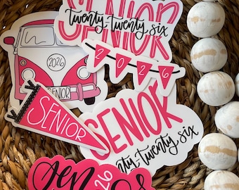 SENIOR Year Sticker Pack, Class of 2026 - Etsy