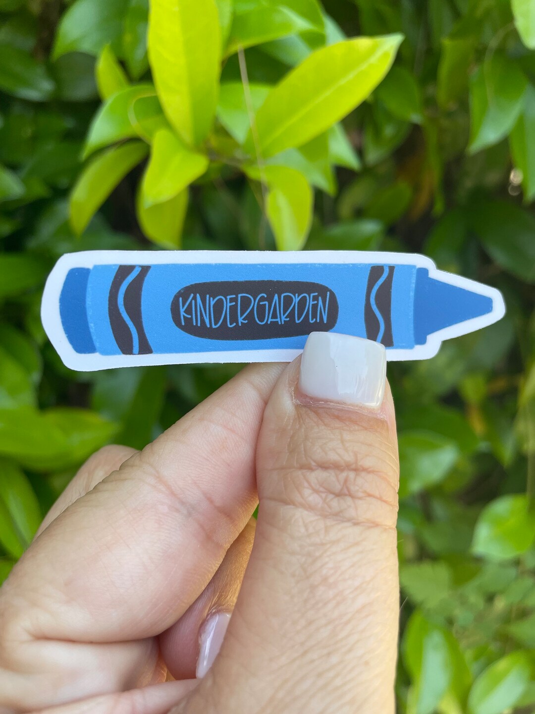 Grade Sticker , Crayon Sticker - Etsy