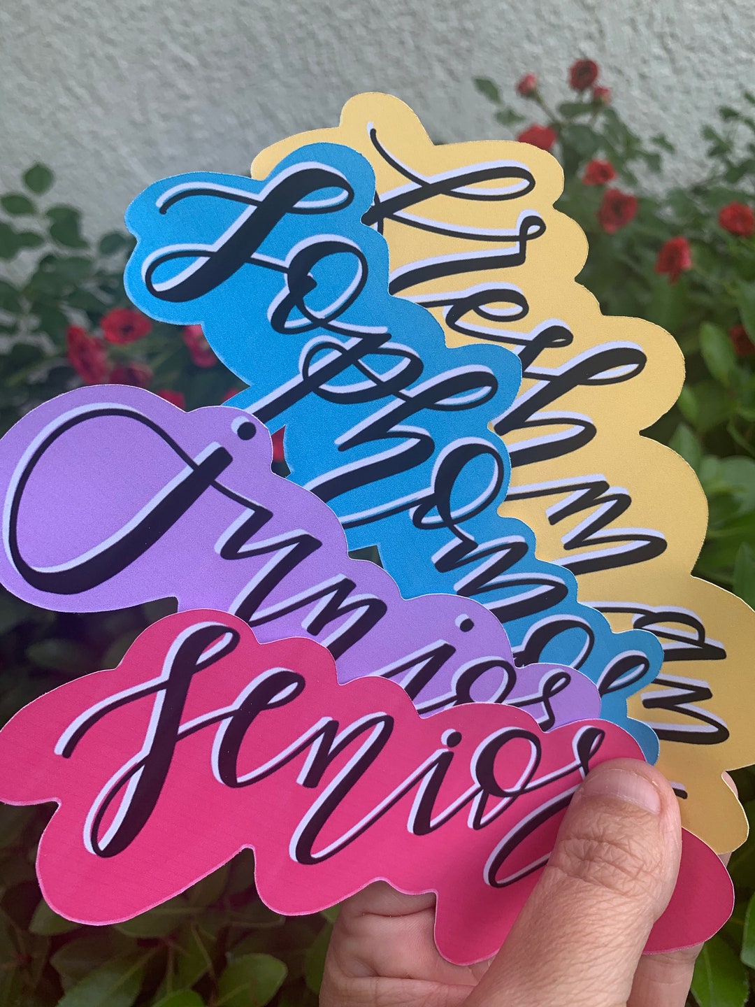 High School Sticker, Freshman, Sophomore, Junior or Senior - Etsy