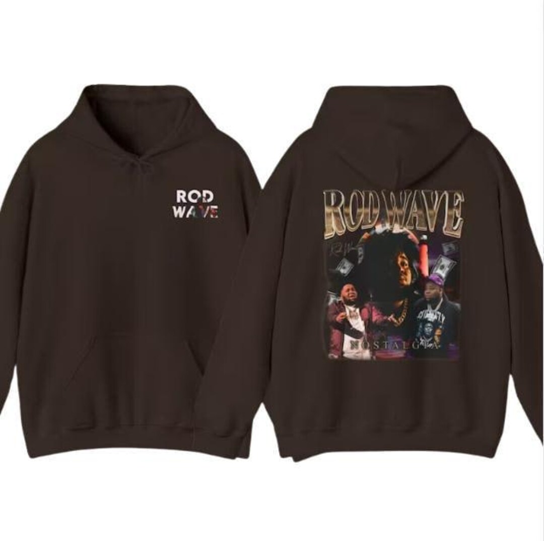 Rod Wave Nostalgia Album Hoodie, Rod Wave Nostalgia 90s Rap Music ...