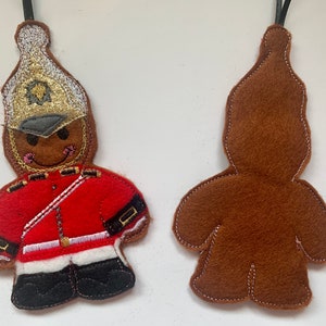 Household Cavalry, 5x7 ITH Machine Embroidery Design, Felt Christmas ...