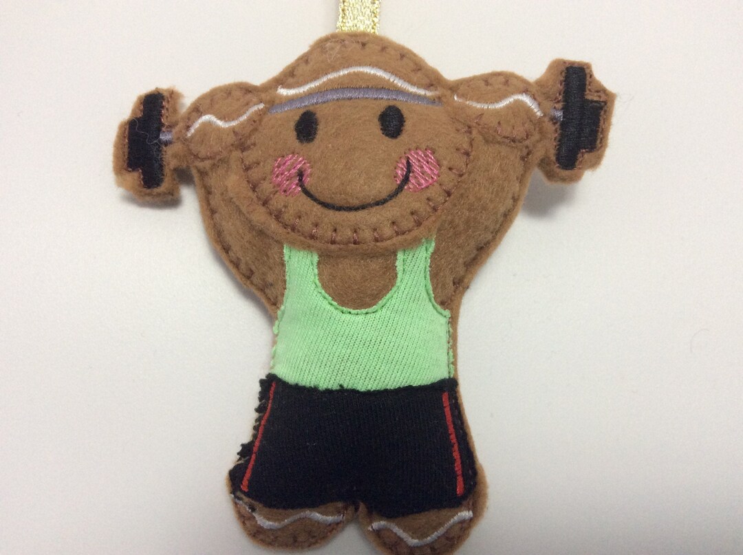 Weightlifting Christmas Decoration for Tree Weight Lifting - Etsy UK